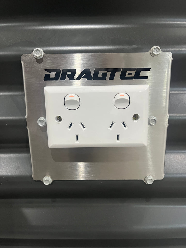 Power point mounting plate – Dragtec Customs